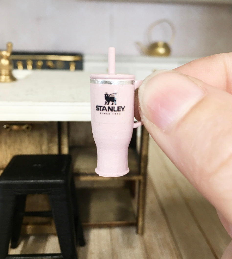 Miniature Dollhouse 1:12 | Miniature Dollhouse Farmhouse Stanley Mug P ...
