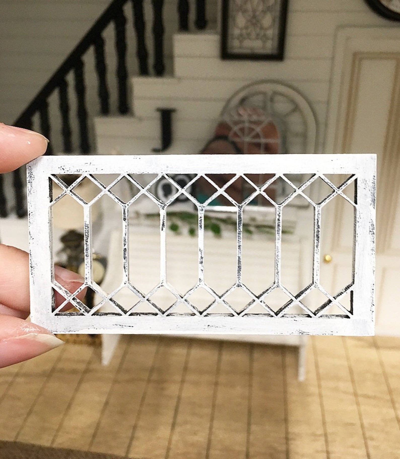 Miniature Diamond decorative pane – MyMiniatureEmporium